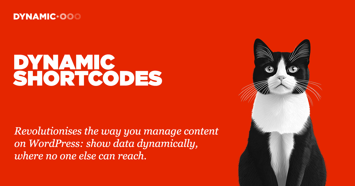 Dynamic Shortcodes Plugin - Show WordPress® Data Dynamically