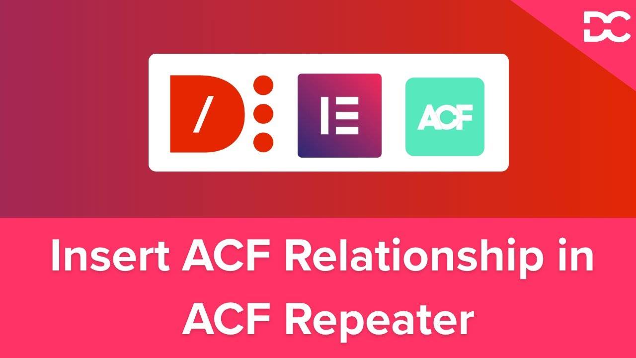 How to Insert ACF Relationship in ACF Repeater | Part 1 - Dynamic.ooo How to Insert ACF Relationship in ACF Repeater | Part 1 - Dynamic.ooo