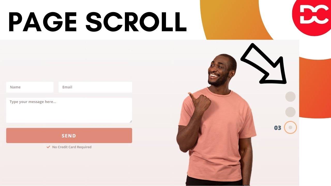 How to use Page Scroll Effects, Page Snap Scroll and Page Inertia Scroll - Dynamic.ooo